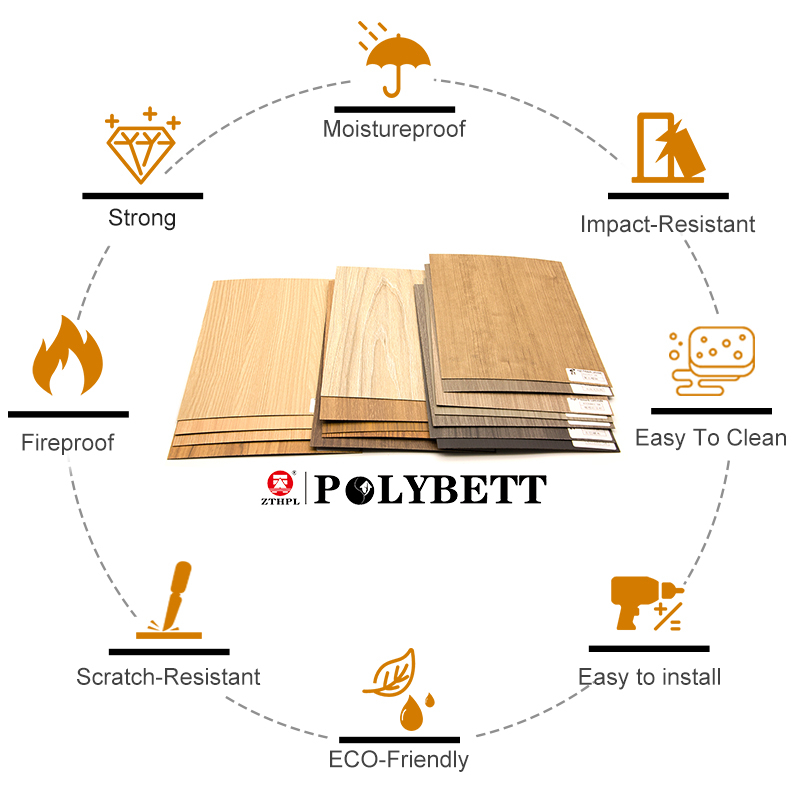 HPL-platen met houtnerf | Decoratief hogedruklaminaat voor meubels ...